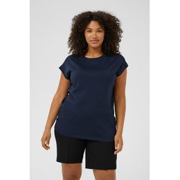 Kaffe curve Shirt in Dunkelblau - 69% | Gr&ouml;&szlig;e L | Damen-tops