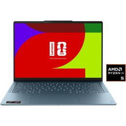 Lenovo Notebook "Yoga Slim 7 14AGP11", tidal teal, 16 GB RAM 512 GB SSD, Ryzen&trade; AI 5, Windows 11 Home, German, Notebooks