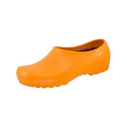 Clog Alsa "Jolly", Damen, Gr. 35, orange, Obermaterial: 100% Polyurethan PU., Schuhe Clog