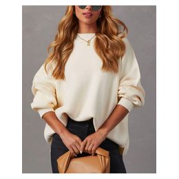 Milan Kiss Pullover in Creme - 65% | Gr&ouml;&szlig;e S | Damen-pullover-cardigans