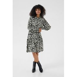 Kaffe Kleid in Schwarz/ Creme - 62% | Gr&ouml;&szlig;e 38 | Damen-kleider
