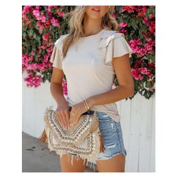 Milan Kiss Bluse in Beige - 60% | Gr&ouml;&szlig;e M | Damen-blusen