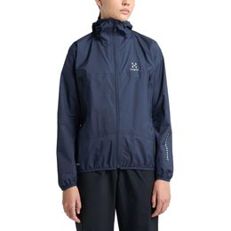 Hagl&ouml;fs Hagl&ouml;fs Funktionsjacke "L.I.M PROOF" in Dunkelblau - 69% | Gr&ouml;&szlig;e S | Damen-outdoorjacken