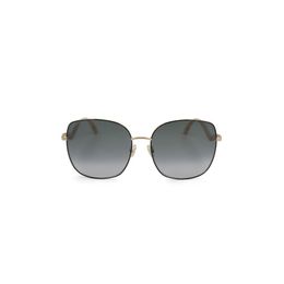 Jimmy Choo Damen-Sonnenbrille in Gold/ Grau - 67% | Gr&ouml;&szlig;e 60 | Damen-brillen