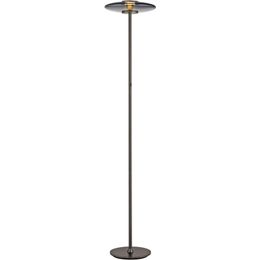 NEUHAUS PURE LED Stehlampe "PURE Vitrum", platinfarben, 1, &Oslash; 32cm H: 180cm, 1 Stk., Leuchten, Dimmbar &uuml;ber Touchdimmer, LED Stehlampe