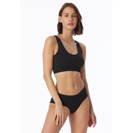Schiesser Bustier in Schwarz - 62% | Gr&ouml;&szlig;e XL | Damen-bhs