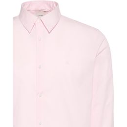 Langarmhemd Calvin Klein "LONG SLEEVE SOLID STRETCH SLIM SHIRT", Herren, Gr. XL, N-Gr, ballet slipper, Web, Obermaterial: 96% Baumwolle, 4% Elasthan, slim fit h&uuml;ftlang, Rundhals, &Auml;rmel mit &Auml;rmelschlitz 2-Knopf-Manschette, Hemden, slim fit, in Unifarbe