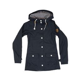Derbe Regenparka "Peninsula" in Dunkelblau - 73% | Gr&ouml;&szlig;e 36 | Damen-outdoorjacken
