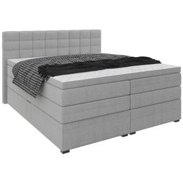 Boxspringbett Fano Grau ca. 180x200cm