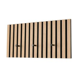 Wandgarderobe Caluma - holzfarben - Holzwerkstoff,Filz - 60 cm - 30 cm - cm 7,5 - Sconto