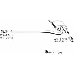Ernst Mittelschalld&auml;mpfer 243063 f&uuml;r VAG