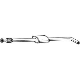 BOSAL Mittelschalld&auml;mpfer 282825 f&uuml;r RENAULT