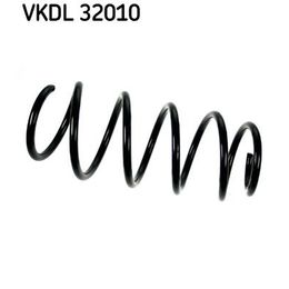 SKF Fahrwerksfeder vkdl32010 Vorderachse f&uuml;r ALFA ROMEO
