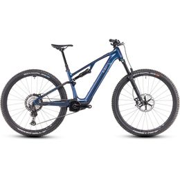 Cube AMS Hybrid ONE44 C:68X SLX 400X | Gr. XL | Carbon Light E-MTB Blau