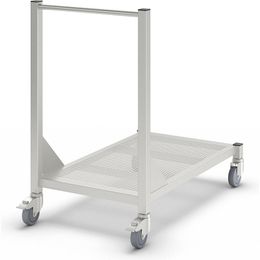 Reinraum-Transportwagen, aus Edelstahl, 1 Etage, L&auml;nge 1000 mm kaiserkraft