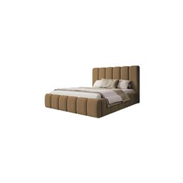 Selsey Polsterbett mit Bettkasten Biscottino orange Ma&szlig;e (cm): B: 184 H: 114 &raquo; H&ouml;ffner