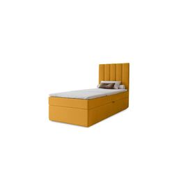 H&ouml;ffner Boxbett mit Stauraum Nelia &brvbar; gelb &brvbar; Ma&szlig;e (cm): B: 102 H: 124 &raquo; H&ouml;ffner