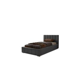 H&ouml;ffner Polsterbett mit Stauraum mit Bettkasten und Lattenrost Nelia &brvbar; grau &brvbar; Ma&szlig;e (cm): B: 95 H: 100 &raquo; H&ouml;ffner