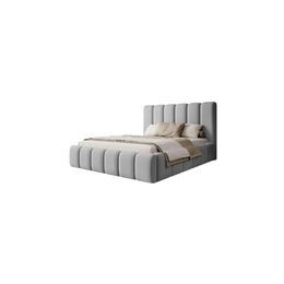 Selsey Polsterbett mit Bettkasten Biscottino grau Ma&szlig;e (cm): B: 184 H: 114 &raquo; H&ouml;ffner