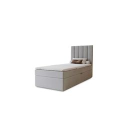 H&ouml;ffner Boxbett mit Stauraum Nelia grau Ma&szlig;e (cm): B: 102 H: 124 &raquo; H&ouml;ffner