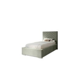 H&ouml;ffner Polsterbett mit Stauraum Aberfeldy grau Ma&szlig;e (cm): B: 115 H: 100 &raquo; H&ouml;ffner