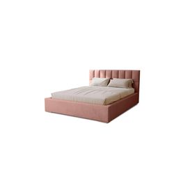 H&ouml;ffner Polsterbett mit Stauraum Draven rosa/pink Ma&szlig;e (cm): B: 155 H: 100 &raquo; H&ouml;ffner