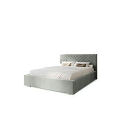 H&ouml;ffner Polsterbett mit Stauraum Aberfeldy silber Ma&szlig;e (cm): B: 195 H: 100 &raquo; H&ouml;ffner