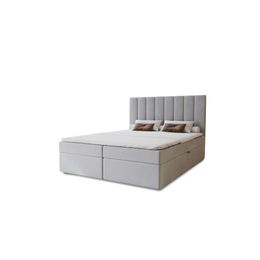 H&ouml;ffner Boxbett mit Stauraum Nelia grau Ma&szlig;e (cm): B: 142 H: 124 &raquo; H&ouml;ffner