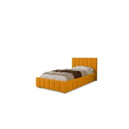 H&ouml;ffner Polsterbett mit Stauraum Ayr gelb Ma&szlig;e (cm): B: 105 H: 100 &raquo; H&ouml;ffner