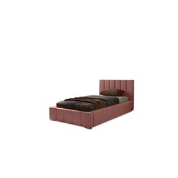 H&ouml;ffner Polsterbett mit Bettkasten und Lattenrost Nelia rosa/pink Ma&szlig;e (cm): B: 95 H: 100 &raquo; H&ouml;ffner