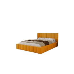 H&ouml;ffner Polsterbett mit Stauraum Ayr gelb Ma&szlig;e (cm): B: 155 H: 100 &raquo; H&ouml;ffner