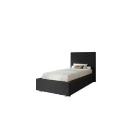 H&ouml;ffner Polsterbett mit Stauraum Aberfeldy schwarz Ma&szlig;e (cm): B: 105 H: 100 &raquo; H&ouml;ffner