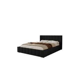 H&ouml;ffner Polsterbett mit Stauraum Ayr schwarz Ma&szlig;e (cm): B: 135 H: 100 &raquo; H&ouml;ffner