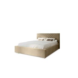 H&ouml;ffner Polsterbett mit Stauraum Aberfeldy braun Ma&szlig;e (cm): B: 155 H: 100 &raquo; H&ouml;ffner