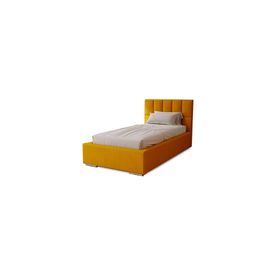 H&ouml;ffner Polsterbett mit Stauraum Draven gelb Ma&szlig;e (cm): B: 115 H: 100 &raquo; H&ouml;ffner