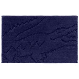 Badematte Lacoste "&raquo;LHERITAGE&laquo;", navy, H:20mm, Polyester, Badematten, Badematte, hochwertige Badematte in Gr&ouml;&szlig;e 50x80 cm