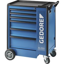 Gedore Werkzeugwagen 2004, 6 Schubladen, HxBxT 985 x 875 x 605 mm