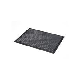 NOTRAX Arbeitsplatzmatte Skystep ESD, genoppt, schwarz, LxBxH 1200 x 900 x 13 mm