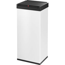 Hailo Schwingdeckel-Abfallbox BIG-BOX SWING, Volumen 52 l, Beh&auml;lter wei&szlig;