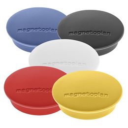MAGNETOPLAN Magnet DISCOFIX JUNIOR, &Oslash; 34 mm, VE 60 Stk, sortiert