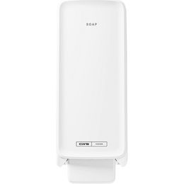 CWS PureLine Foam Seifenschaumspender, F&uuml;llmenge 0,6 l, Kunststoff, wei&szlig;, tropffrei
