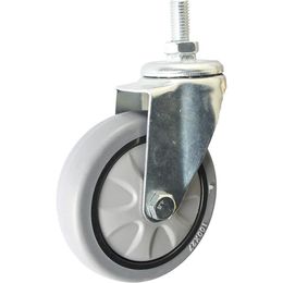 Standard-Rad ohne Bremse, zu Servierwagen Edelstahl, &Oslash; 100 x 27 mm kaiserkraft