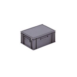 Euronorm-Beh&auml;lter, Volumen 15 l, LxBxH 400 x 300 x 186 mm, ab 10 St&uuml;ck kaiserkraft