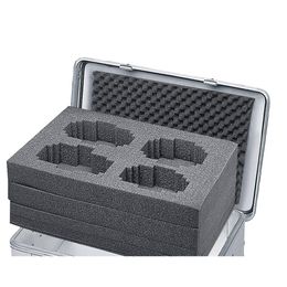 Zarges W&uuml;rfelschaum-Set, passend f&uuml;r Box mit 81, 157 oder 239 l Inhalt, H&ouml;he 220 mm