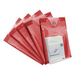 EICHNER Auftragstasche DIN A4 TURBO, BxT 230 x 330 mm, VE 10 Stk, rot
