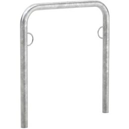 WSM TRUST Fahrradparker, zum Einbetonieren, Breite 750 mm, VE 1 St&uuml;ck