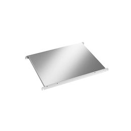 Edelstahl-Fachboden, glatt, BxT 640 x 540 mm kaiserkraft