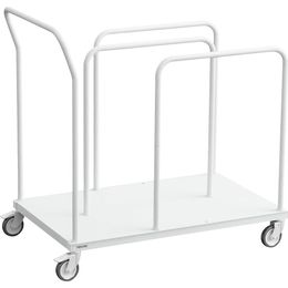treston Kartonwagen LT610, mit 4 Unterteilerb&uuml;geln, LxBxH 630 x 1080 x 1020 mm