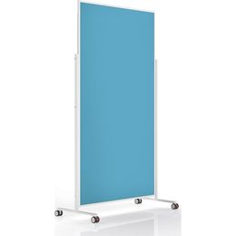MAGNETOPLAN Design-Moderationstafel VarioPin, Tafelformat 1800 x 1000 mm, Filz, t&uuml;rkis