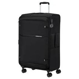 Weichgep&auml;ck-Trolley Samsonite "GOTWIST", Gr. B/H/T: 48cm x 78cm x 31cm 107 l, schwarz, Polyester, Koffer, mit Teleskopgriff und mehreren Tragegriffen, innen aus Polyester